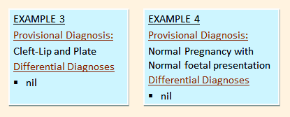 Formulation of Diagnosis | HEALTHCARE SERVICE DELIVERY